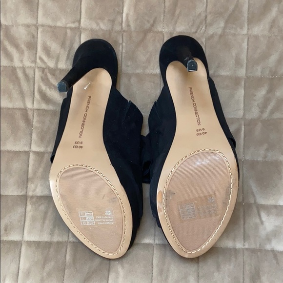 French Connection | Shoes | French Connection High Heel Mules | Poshmark